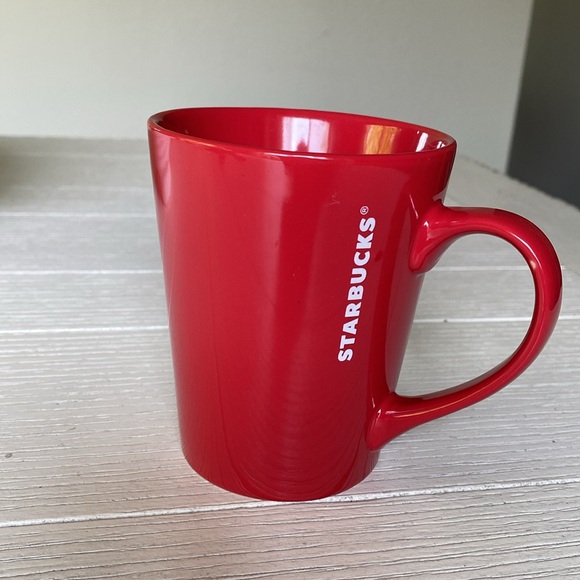 Starbucks | Dining | New Starbucks Solid Red Coffee Mug 26 13oz | Poshmark